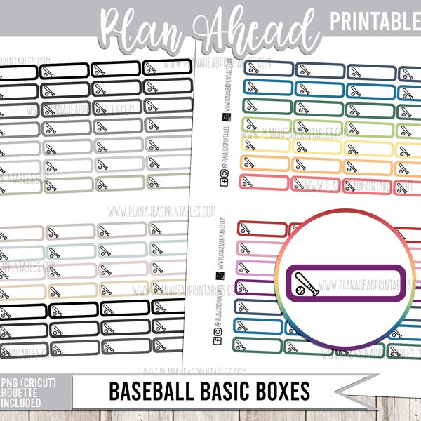 Baseball Stickers - Etsy
