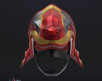 Power Rangers in Space Red Ranger Helmet File STL 3D Print File - Etsy