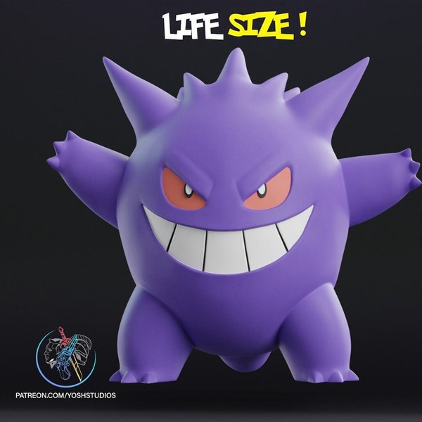 Life Sized Gengar - Etsy