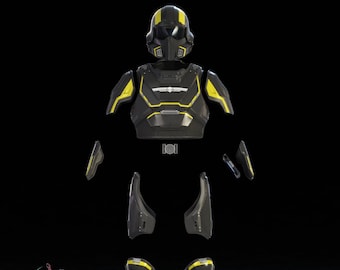 Helldivers 2 Armor Suit 3D Printed, Wearable - Etsy