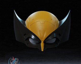 Wolverine 3D Printed Helmet - Etsy