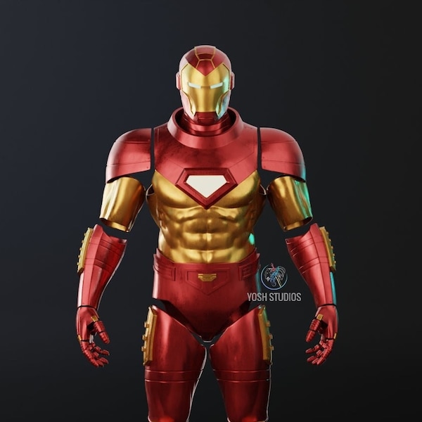 Iron Man Stl File Armor - Etsy
