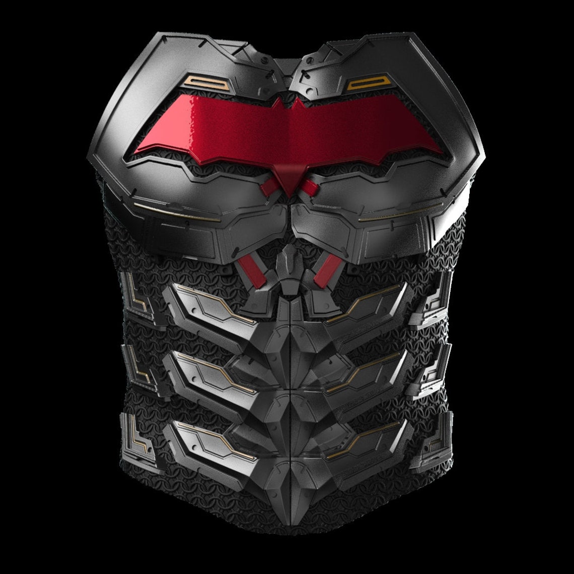 Red Hood Samurai Chest Armor 3D FILE STL | Etsy Canada