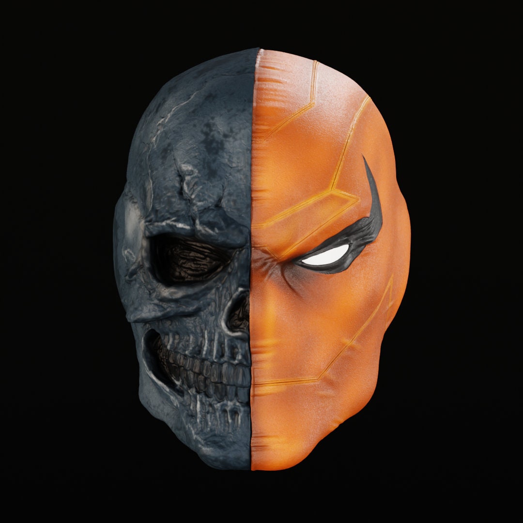 How To Draw Deathstroke Mask