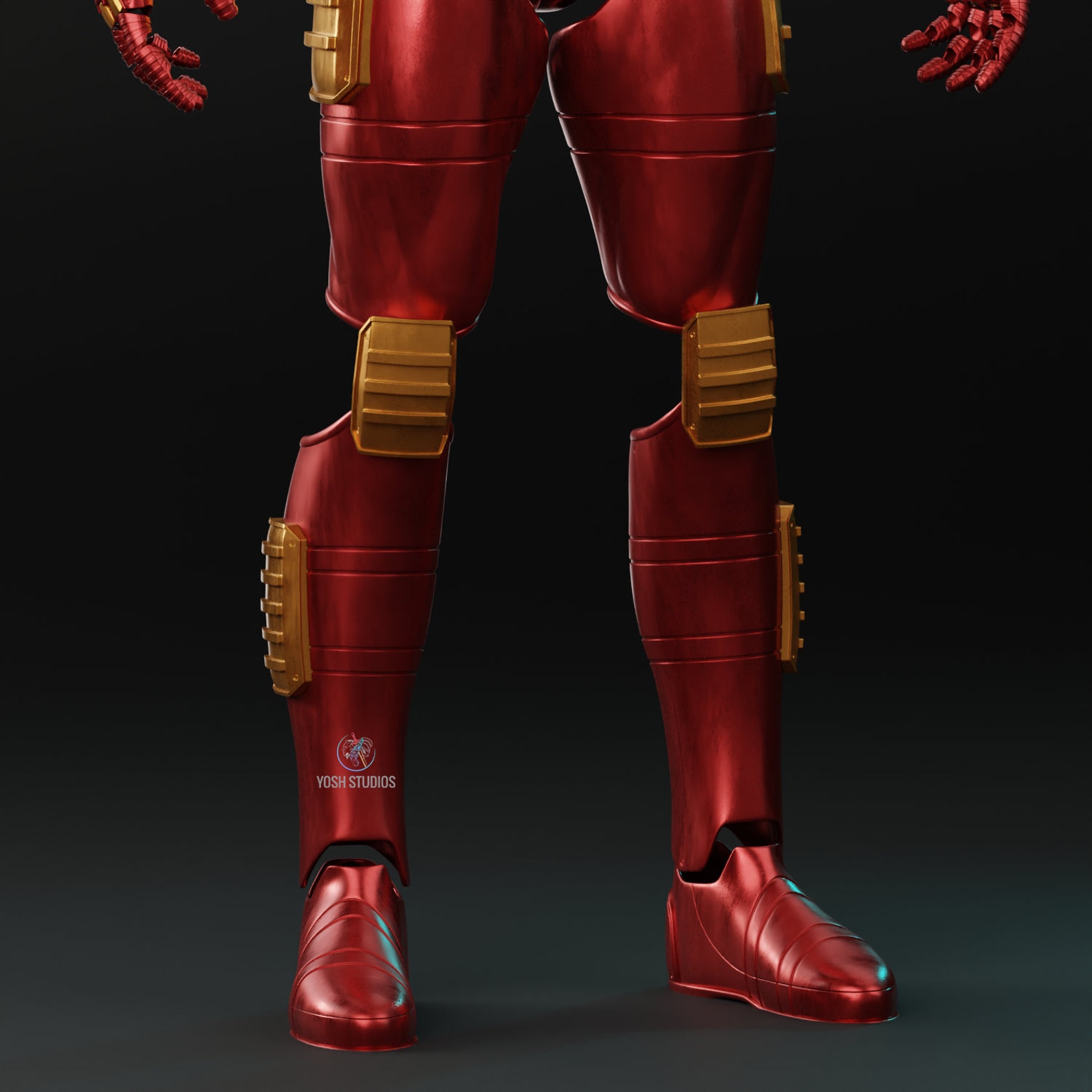 Modular Iron Man Armor 3d Print File Stl Etsy