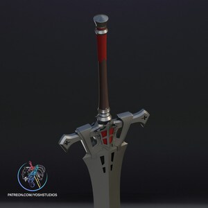 Clive Rosfield Invictus Sword 3d Print File STL FF16 Final - Etsy UK