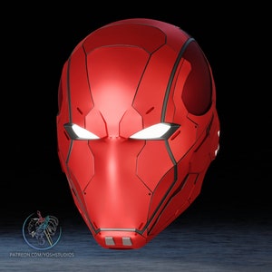 Mecha Red Hood Helmet 3D Print File STL - Etsy Australia