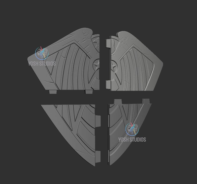 Soldier Boy Shield 3D Print File STL the Boys - Etsy Australia