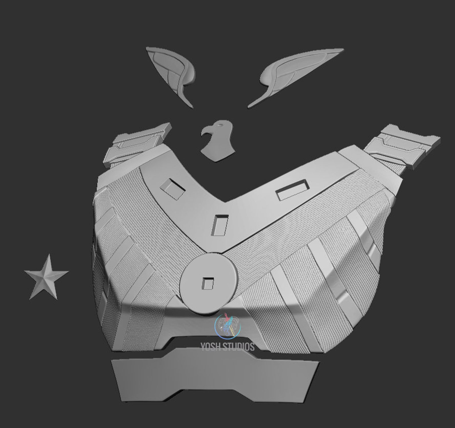 Soldier Boy Costume Armor 3D Print File STL - Etsy