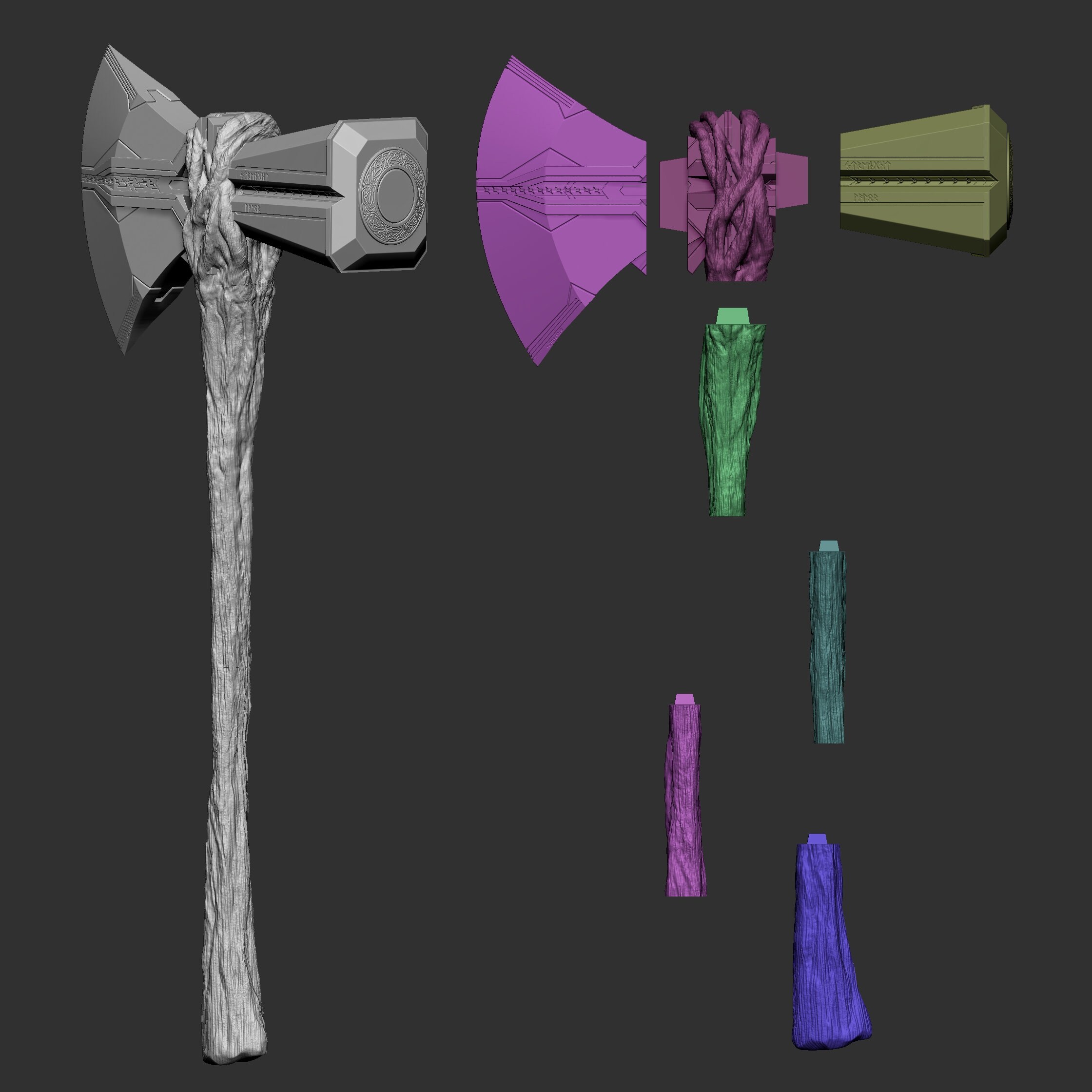 Storm Breaker Thor Axe 3D Print File STL - Etsy UK