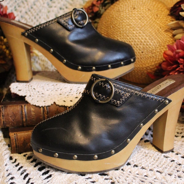 Platform Mules - Etsy