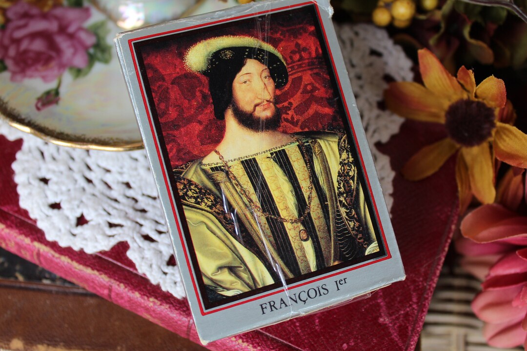 JEA RENAISSANCE French Playing Cards / Vintage Made in France Playing ...