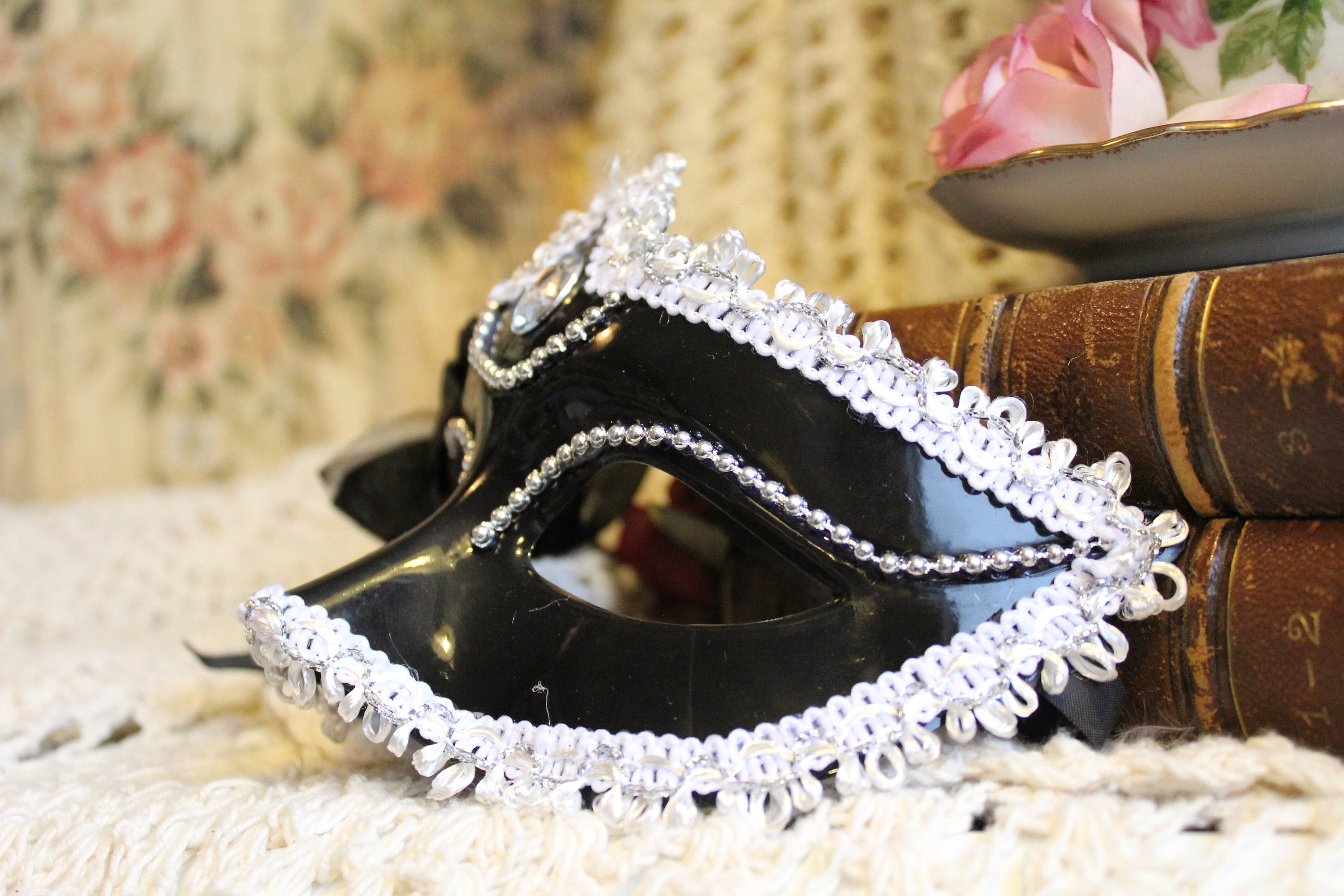 Women's Dramaticly Sparkling Gypsy Mystery Mask One Size | Etsy