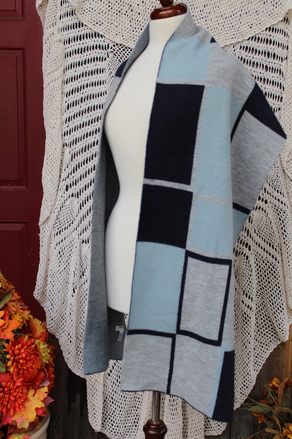 Anne Klein Ladies Gray & White Skirt & Blazer Suit Se… - Gem