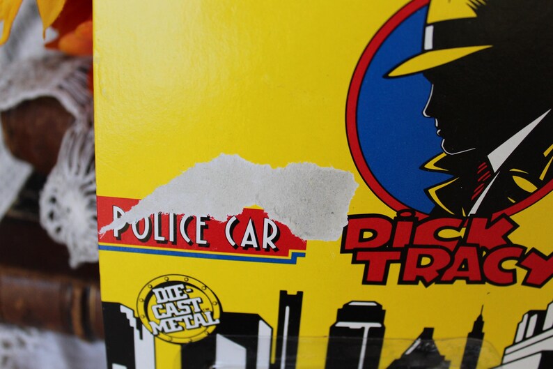 Dick Tracy Police Car, 1990 ERTL Company Disney Collector Car, VNTG ...