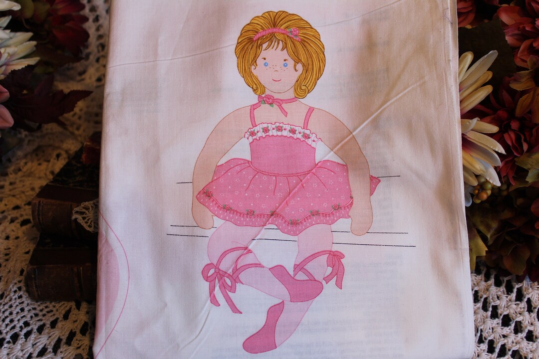 Little Ballerina Doll to Sew / Crafting Soft Sculpture Doll Fabric ...