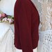 VNTG Wine Colored Blazer/80's Ladies Wool, Nylon Dressy Lined Fitted ...