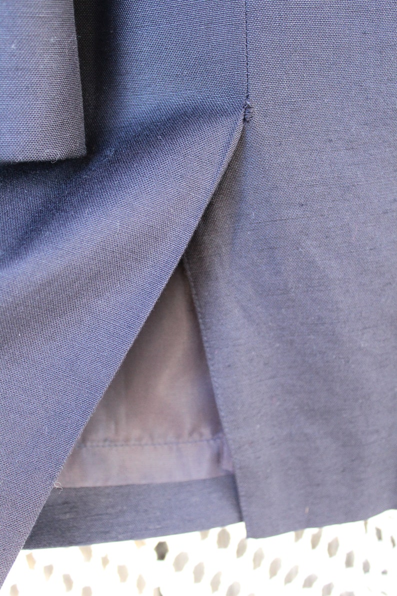 Ladies Navy Blue Professional Suit, 90's Classy Jones New York Rayon ...