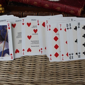 JEA RENAISSANCE French Playing Cards / Vintage Made in France Playing ...
