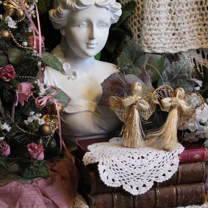 Raffia Angels - Etsy