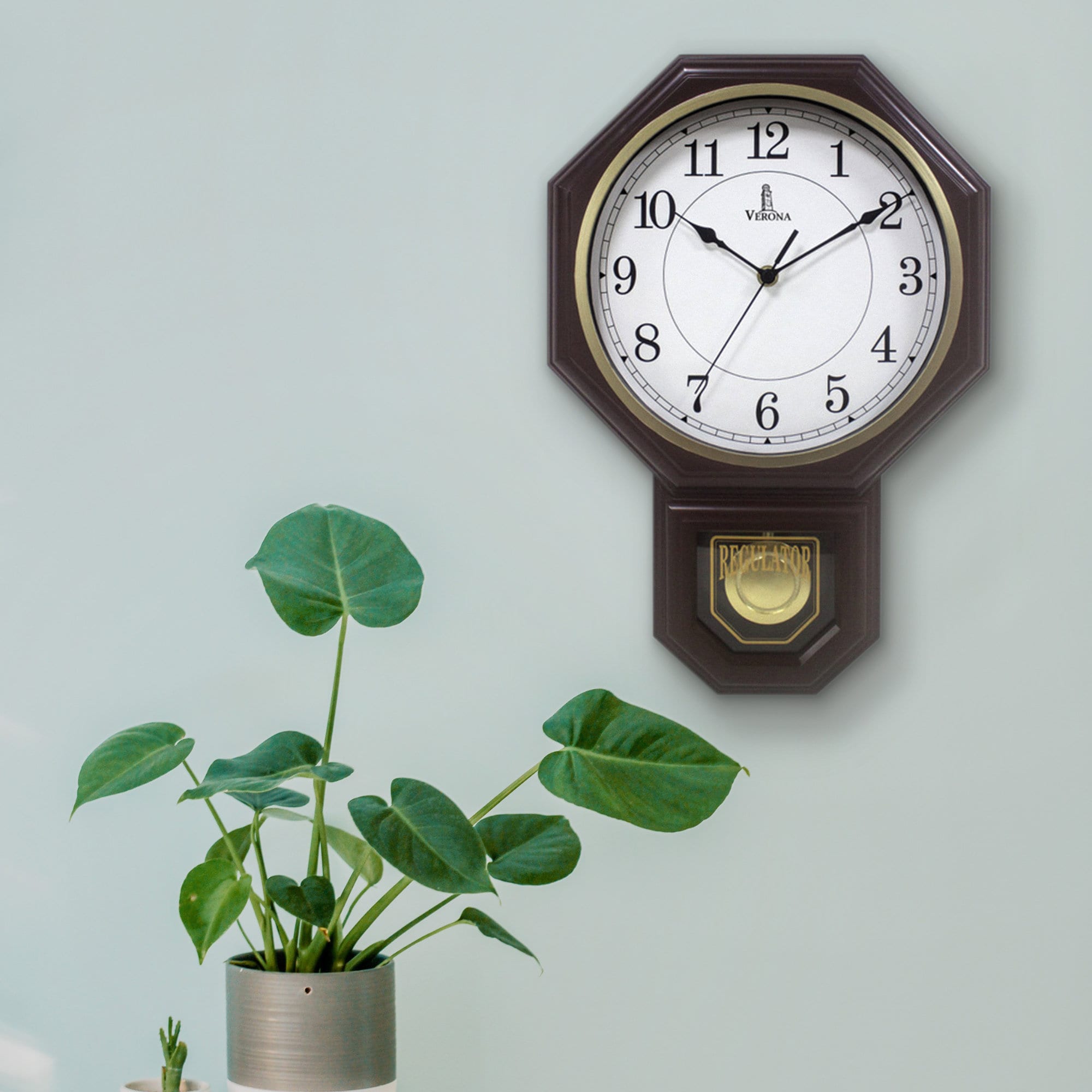 Chiming Wall Clock With Pendulum - Pendulum Wall Clock With Westminster ...