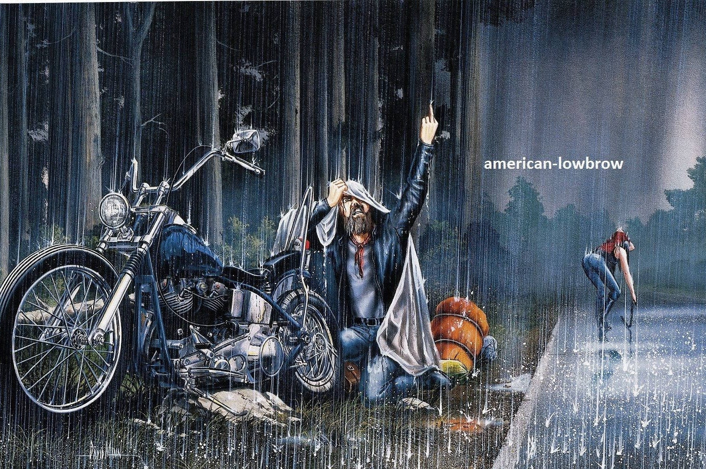 Lowbrow Motorcycle Art