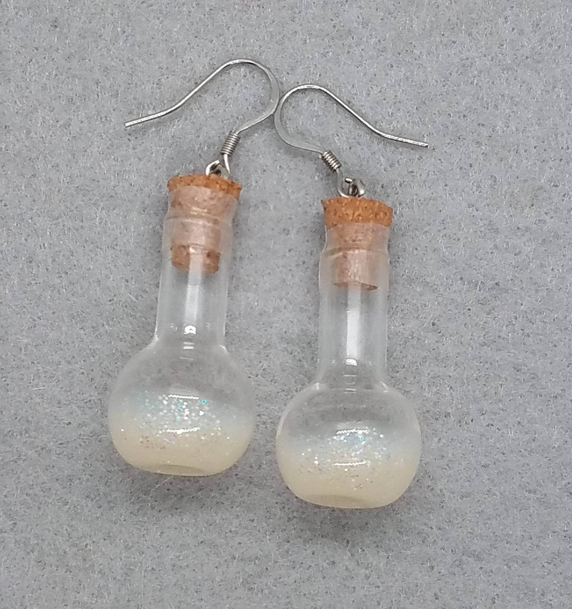 Test Tube Earrings Beaker Earring Science Teacher Gift - Etsy