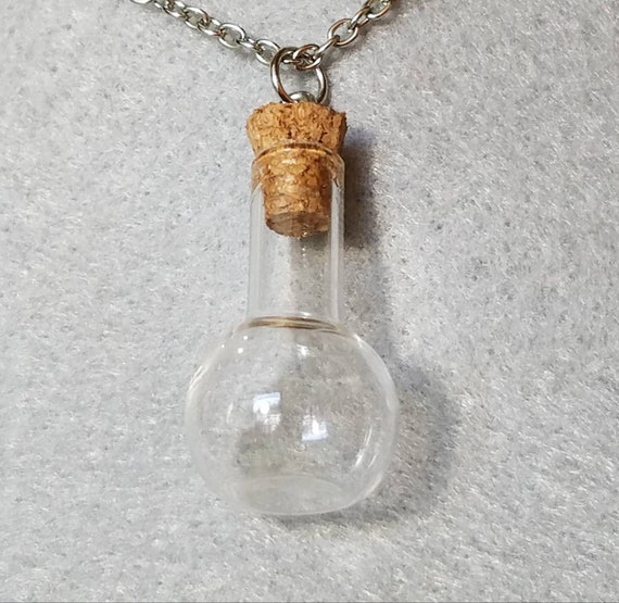 Test tube necklace science jewelry chemistry jewelry | Etsy