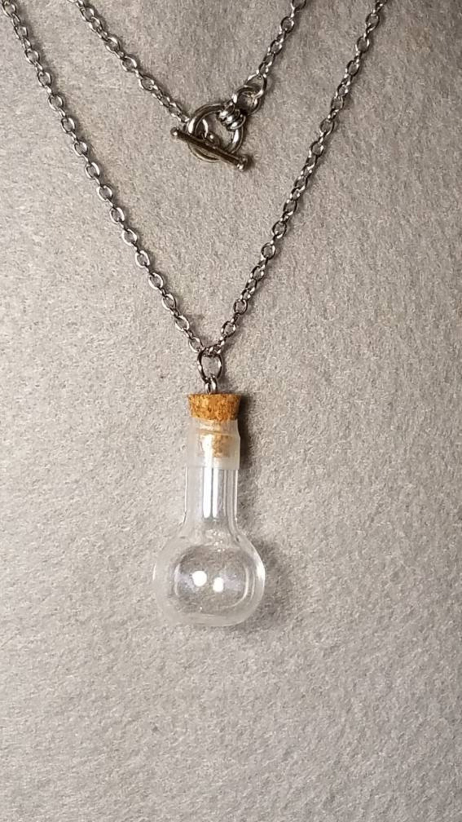 Test Tube Necklace, Science Jewelry, Chemistry Jewelry, Flask Jewelry ...