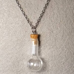 Test Tube Necklace, Science Jewelry, Chemistry Jewelry, Flask Jewelry ...