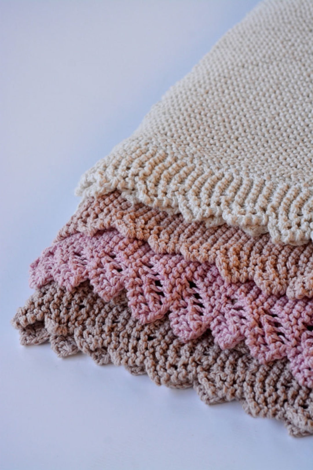 Lace-edge Cot Blanket-pattern ONLY - Etsy