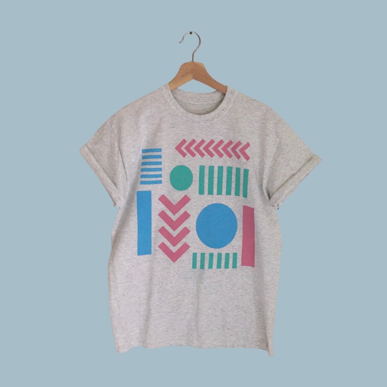 Hand Printed Graphic T-shirt - Etsy