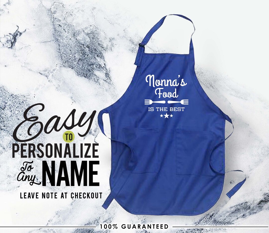 Best Food, Nonna, Nonnalife, Nonna Apron, Nonna Gift, Apron, Custom ...
