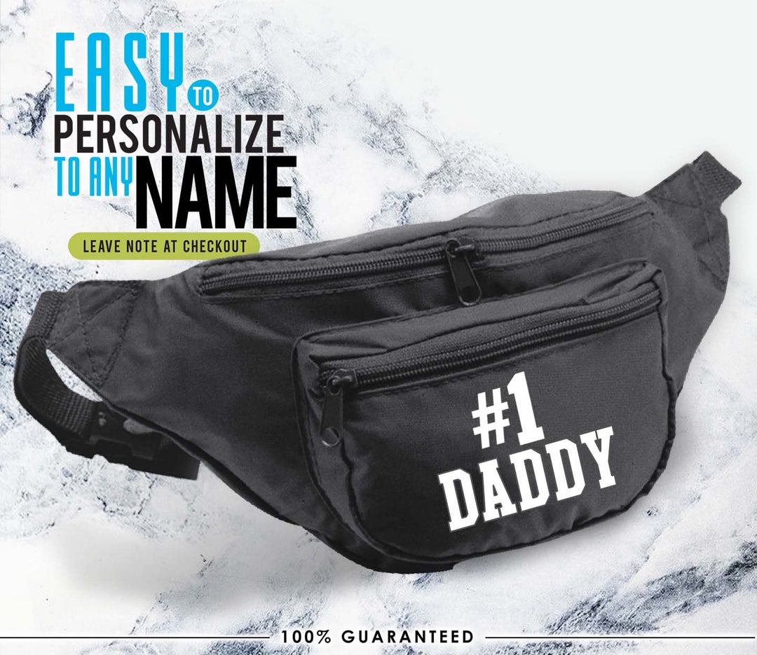 1 Daddy, Fanny Packs, Daddy Gift, Family, Neon Fanny Pack, Birthday ...