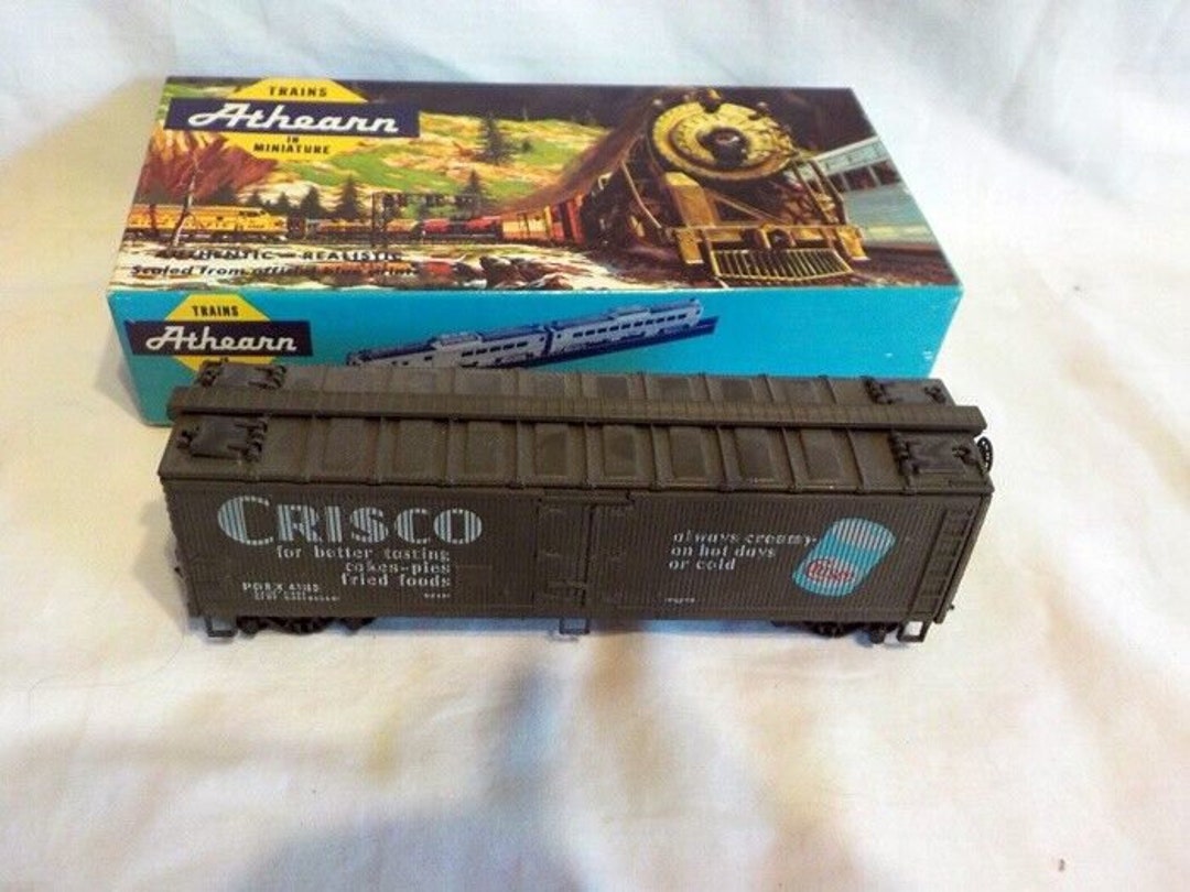 Vintage Athearn HO Train Car in Box CRISCO 40 Ft. WD Reefer - Etsy