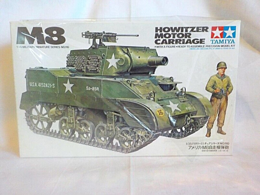 Tamiya Howitzer Motor Carriage Tank M8 Model Kit SEALED Kit 3610 - Etsy