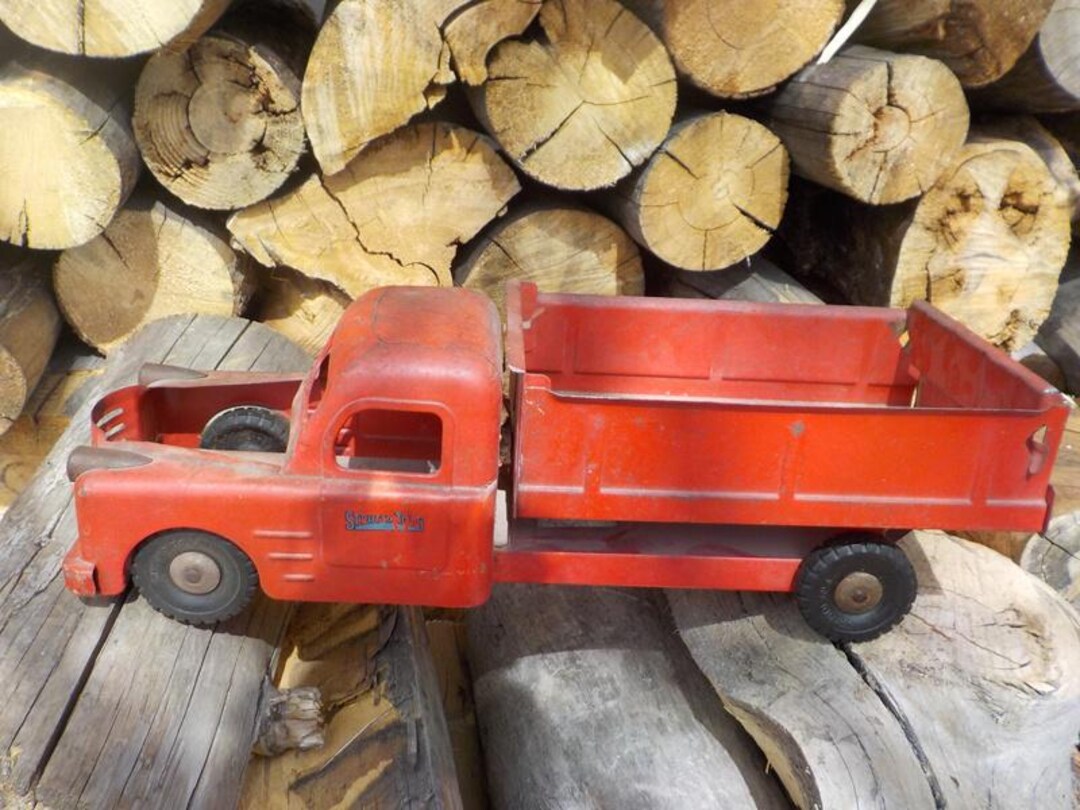 Vintage Structo Dump Truck Pressed Steel 20" 1940's Parts or ...