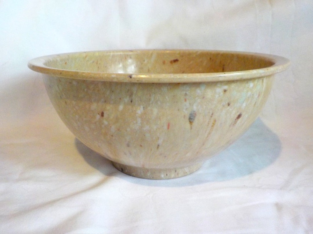 Vintage Tan Texas Ware Confetti Ware Mixing Bowl 9 3/4 118 Melmac ...
