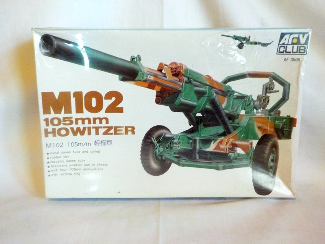 AFV M102 Howitzer 105mm Canon Model Kit AF3506 SEALED - Etsy