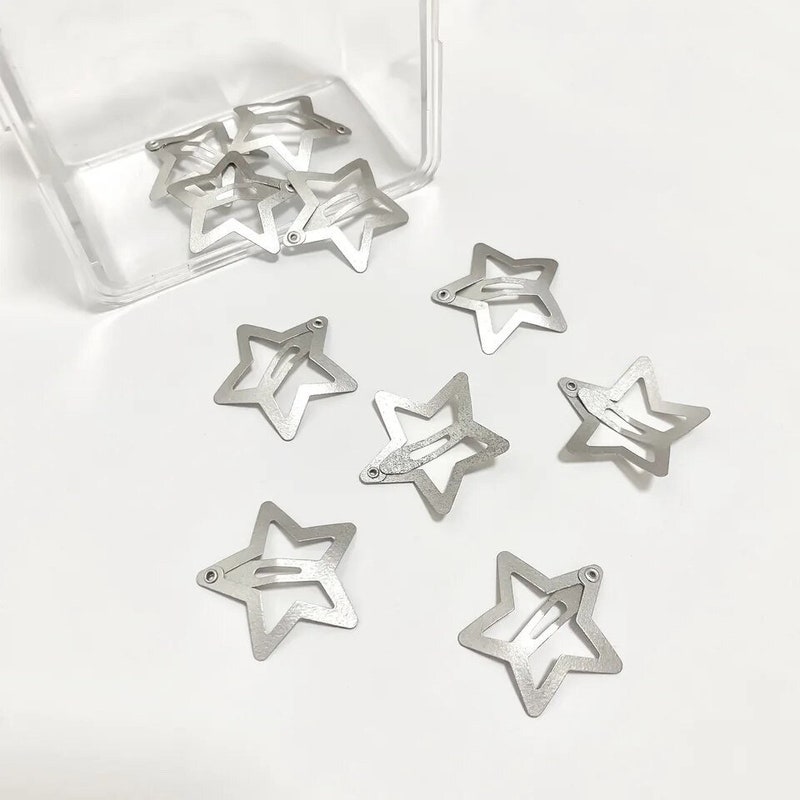 Star Hair Clips - Etsy