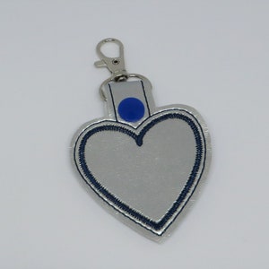 Blank Key Fob 4 Machine Embroidery Design, Circle Square Heart Octagon ...