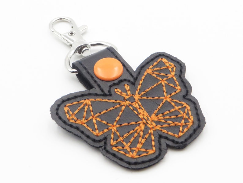 Embroidery Key Fob Design Set of 6 Animal Machine Embroidery | Etsy