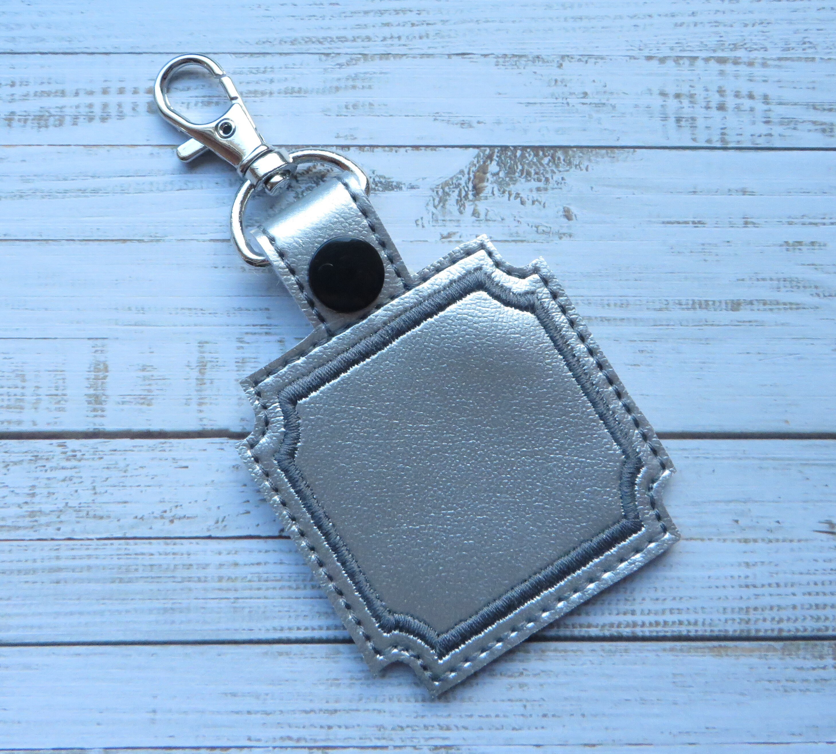 Machine Embroidery Design, Set of 4 Blank Key Fob ITH Machine ...