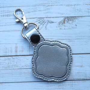 Machine Embroidery Design, Set of 4 Blank Key Fob ITH Machine ...