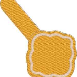 Machine Embroidery Design, Set of 4 Blank Key Fob ITH Machine ...