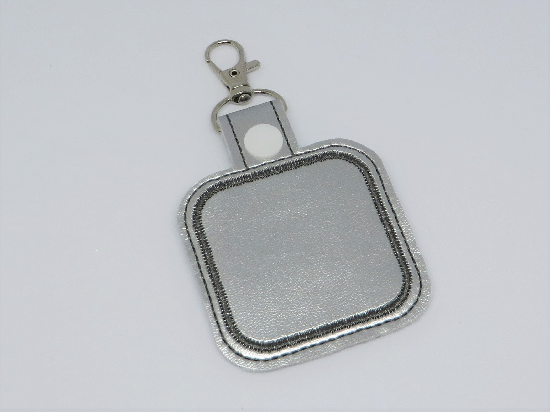 Machine Embroidery Design 4 Basic Shapes Blank Key Fob ITH - Etsy Canada