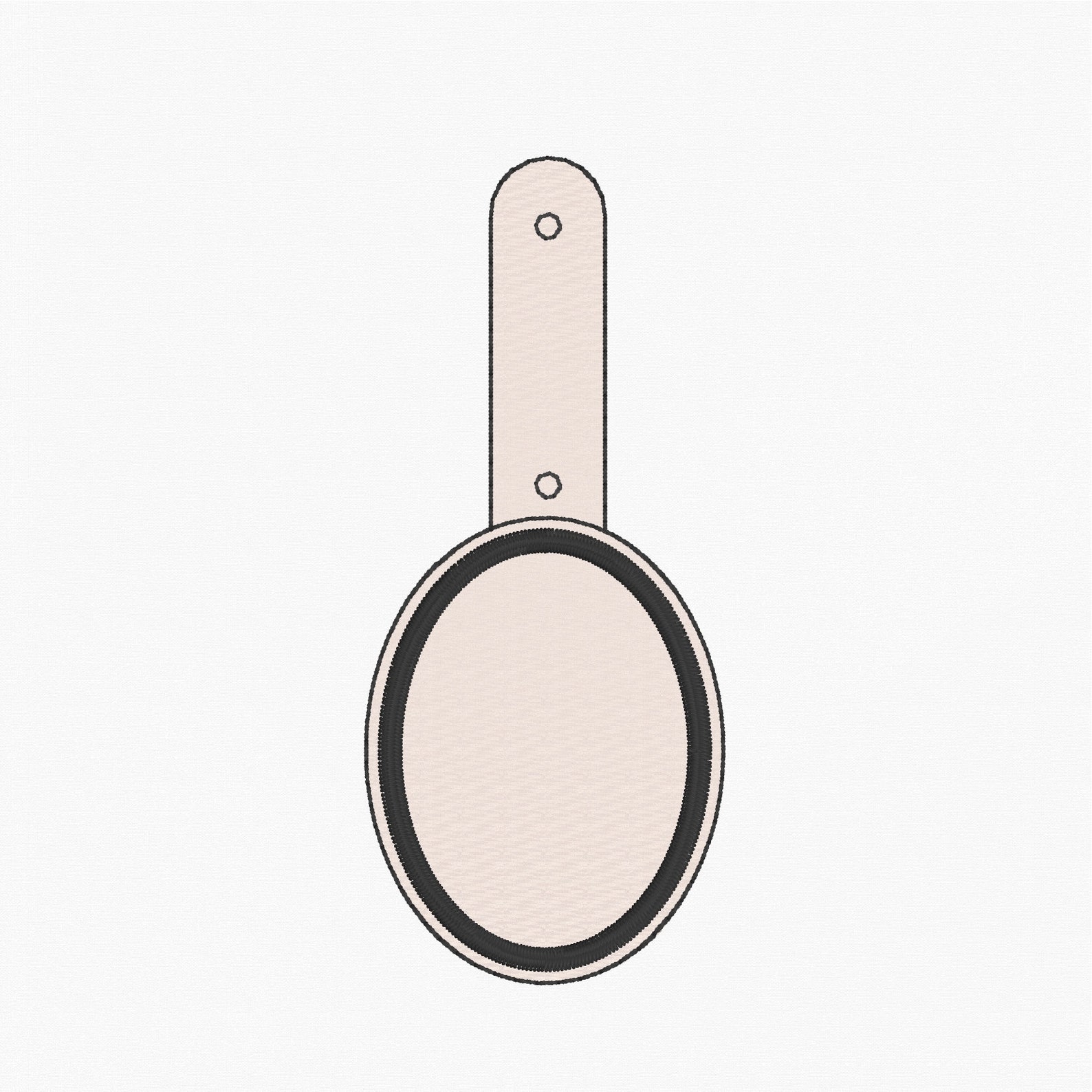 Machine Embroidery Design, 4 Basic Shapes Blank Key Fob ITH Machine ...