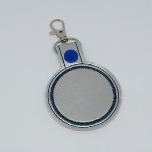 Blank Key Fob 4 Machine Embroidery Design, Circle Square Heart Octagon ...