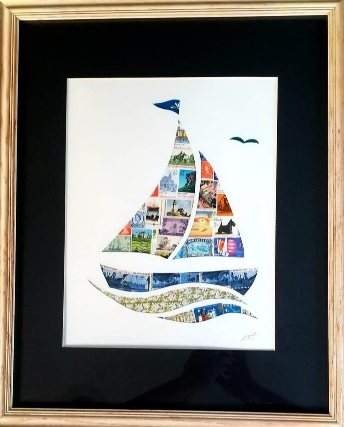 COMMISSION EXAMPLES 4 Farewell Gift for Sailing Officianado in New ...