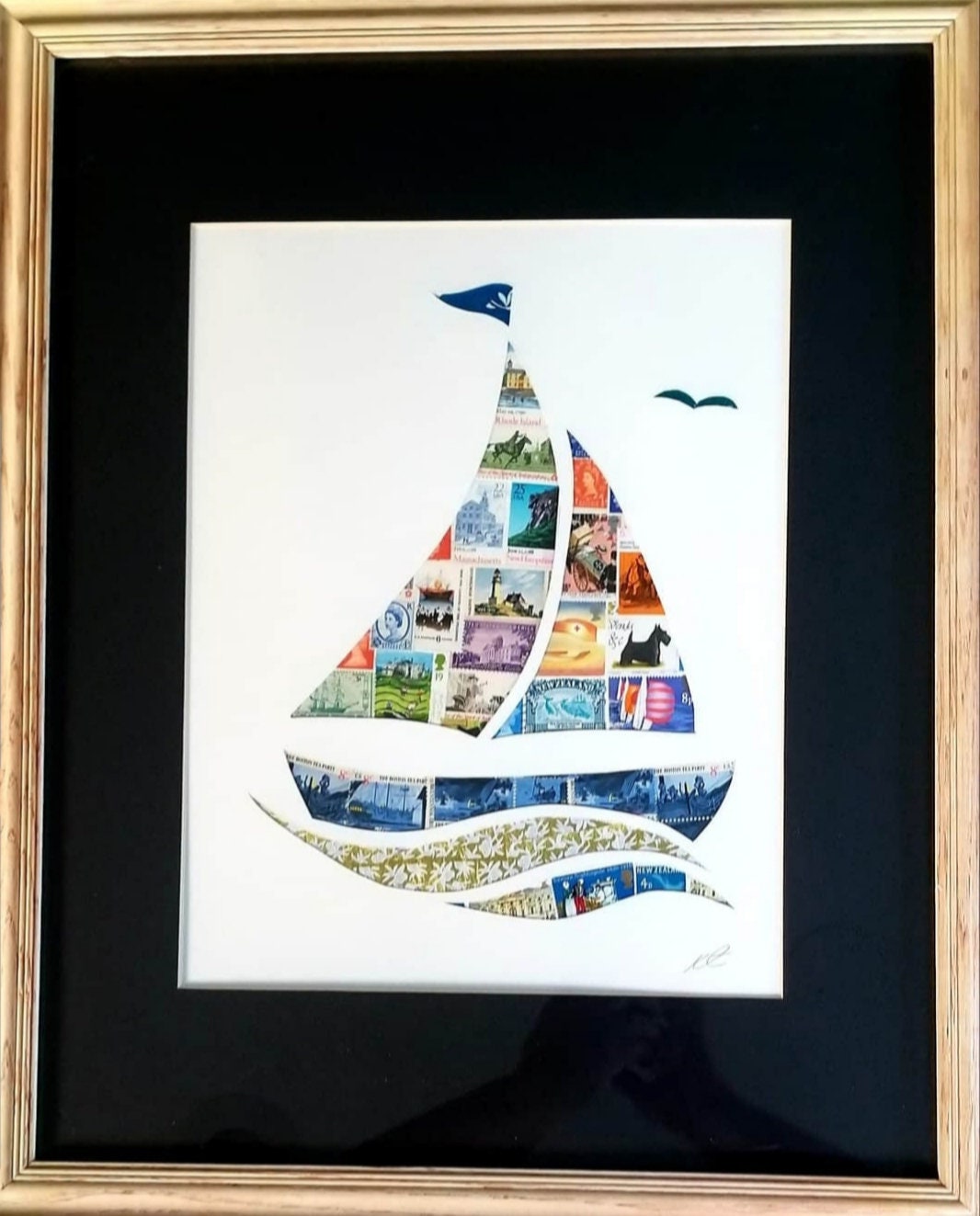 COMMISSION EXAMPLES 4 Farewell Gift for Sailing Officianado in New ...